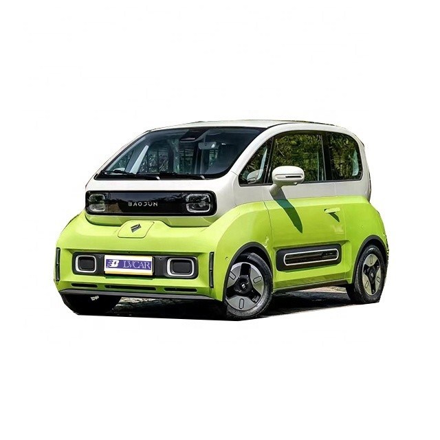 Touch Screen Wuling Baojun Four Door Five Seat Energy Vehicle with 4 ...